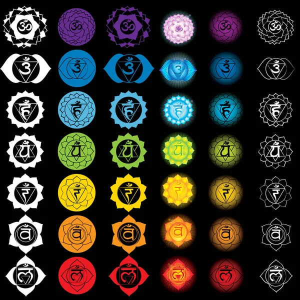596 Chakra symbols Vector Images | Depositphotos