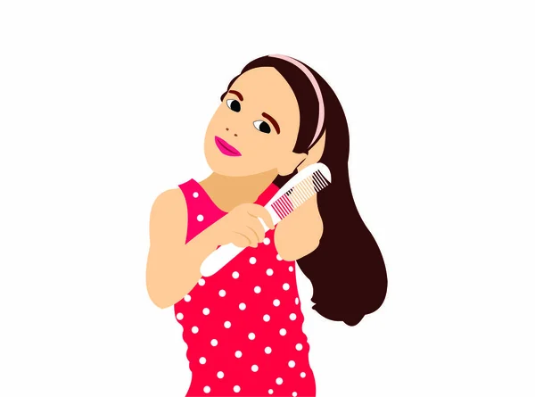 Vectores de stock de Peinando imagen, ilustraciones de Peinando imagen ...