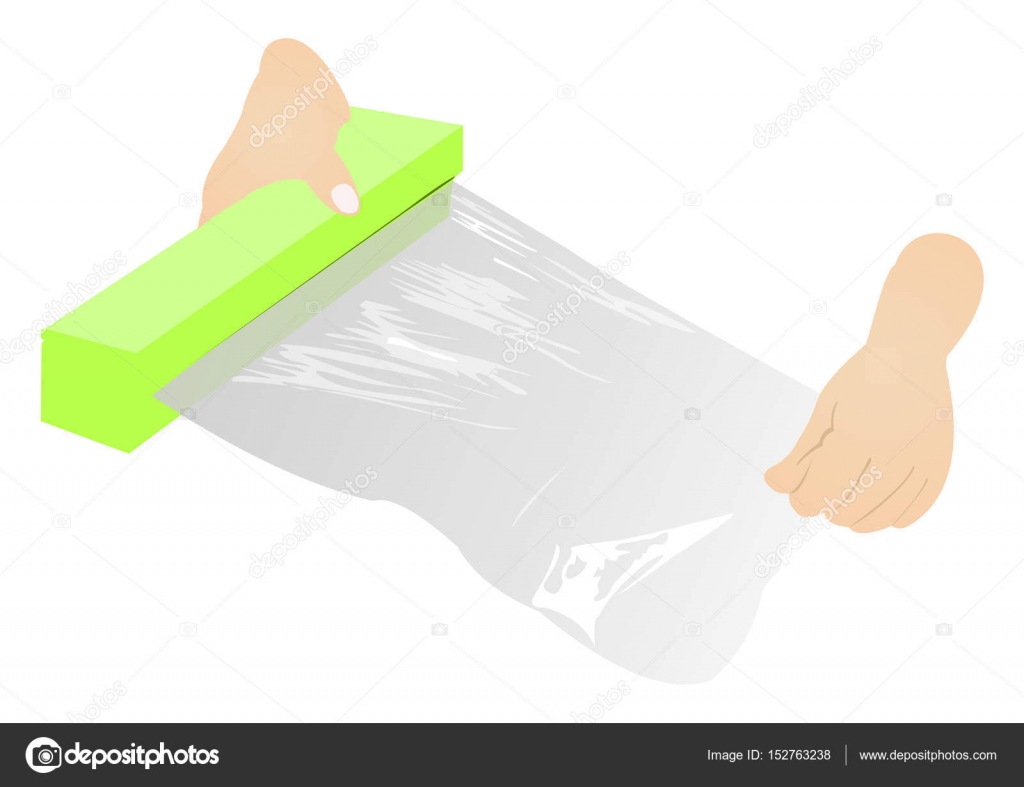 Wrapping with plastic Stock Vector Image by ©Sandalphonarts #152763238