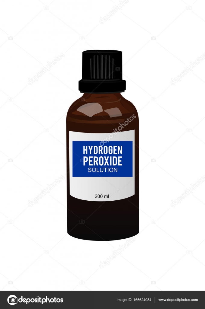 Hydrogen Peroxide Solution Stock Vector Image by ©Sandalphonarts #166624084