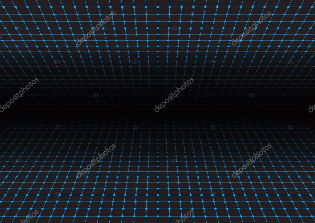 Fondo abstracto con un dise o de cuadr cula de perspectiva 2024