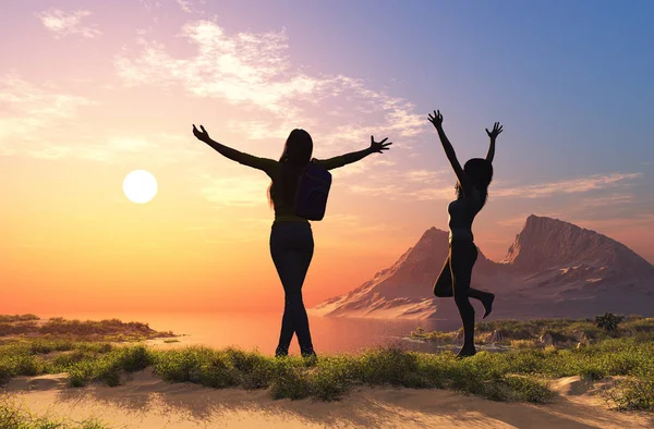 A group of tourists — Stock Photo © Iurii #12756556