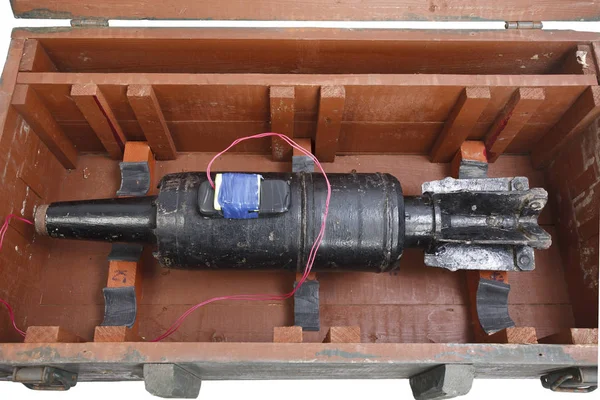 IED (improvised explosive device) with 125mm Tank HEAT Projectile ...