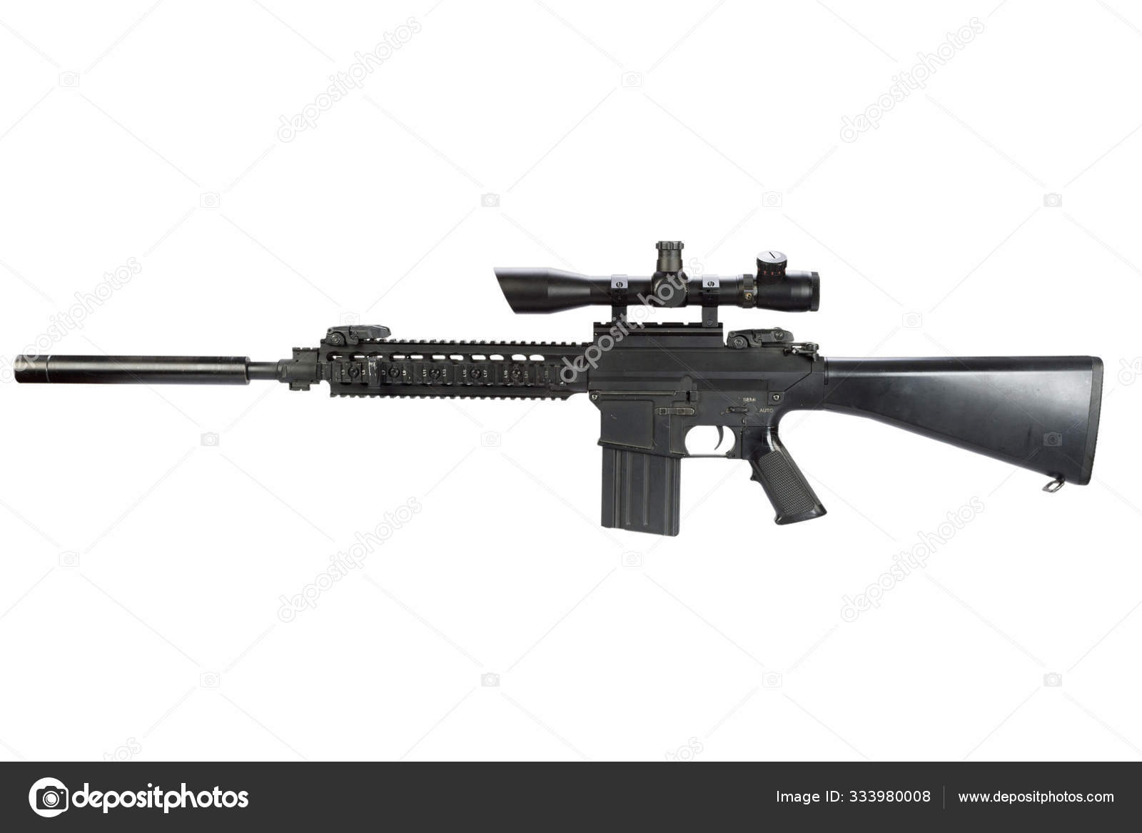 Rifle De Francotirador Fal