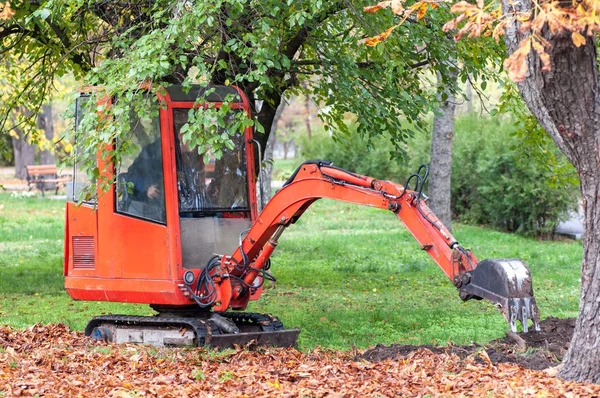 Backhoe red Stock Photos, Royalty Free Backhoe red Images | Depositphotos