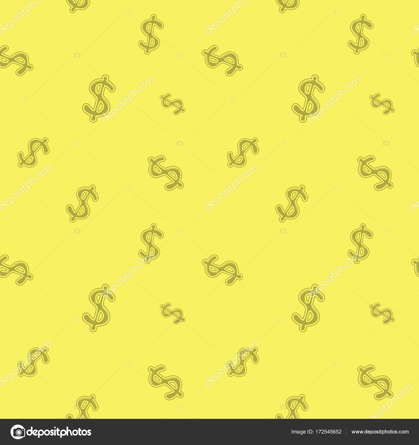 Dollar Money Currency Symbol Seamless Pattern Stock Vector by ©Nomad ...