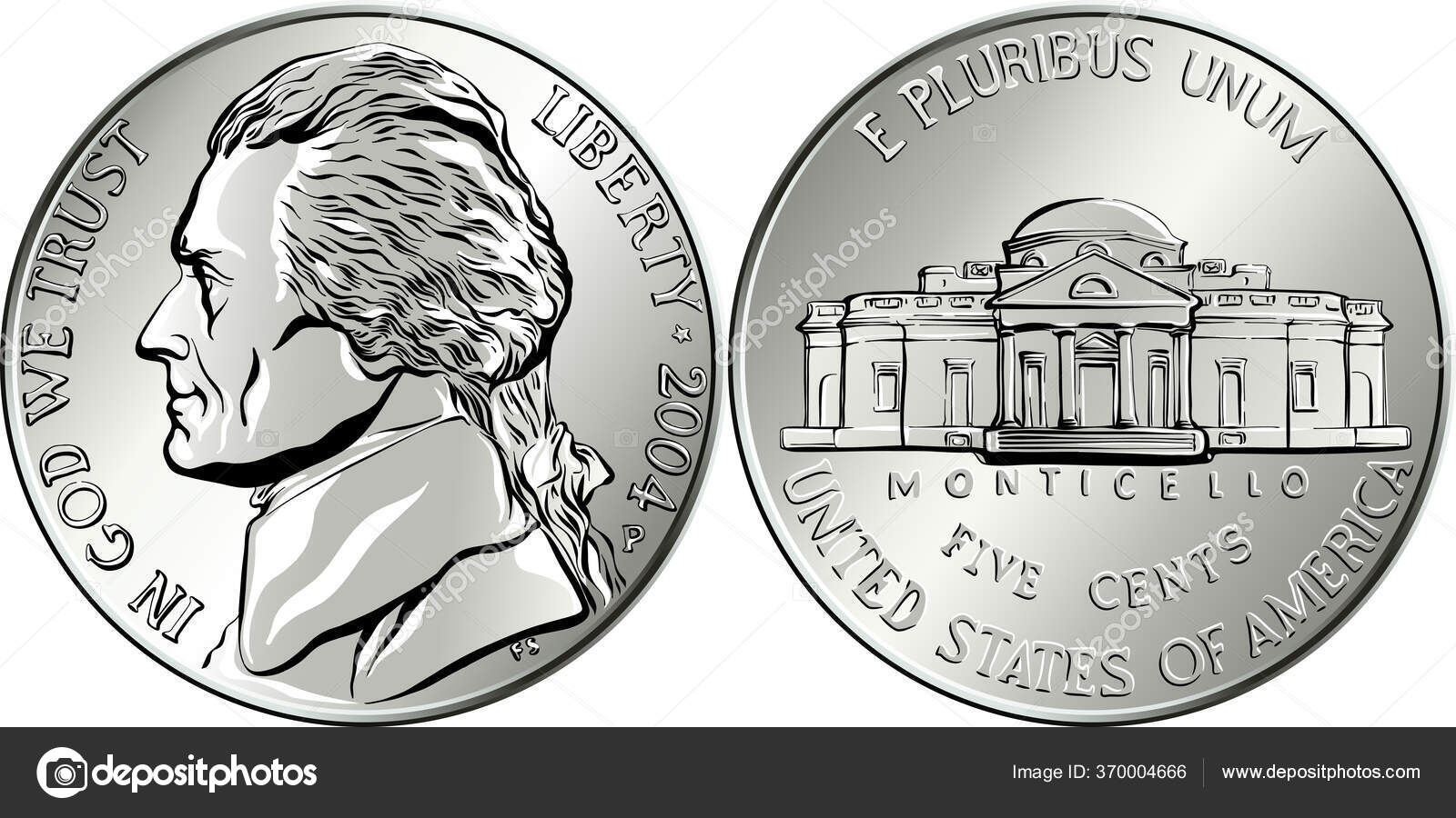 American Money Coin Clipart Pictures