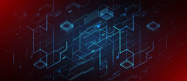 Technology Background Binary Computer Code Vector Illustration Stock Vector by ©KrulUA 227069970