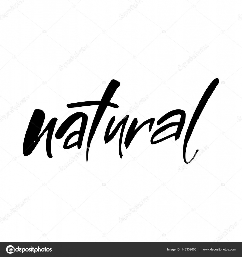 Plantilla de letras naturales Vector de stock #148332605 de ...