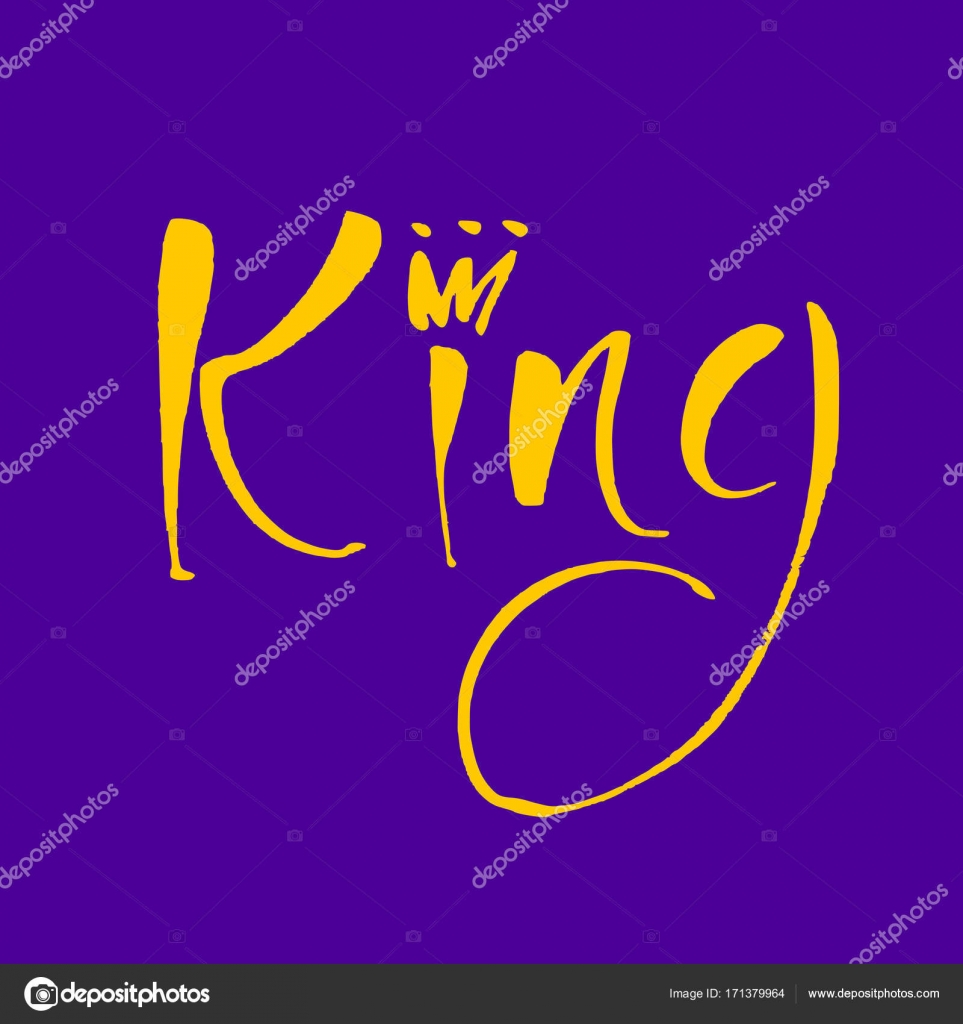 Rey plantilla de letras Vector de stock por ©antoshkaforever 171379964
