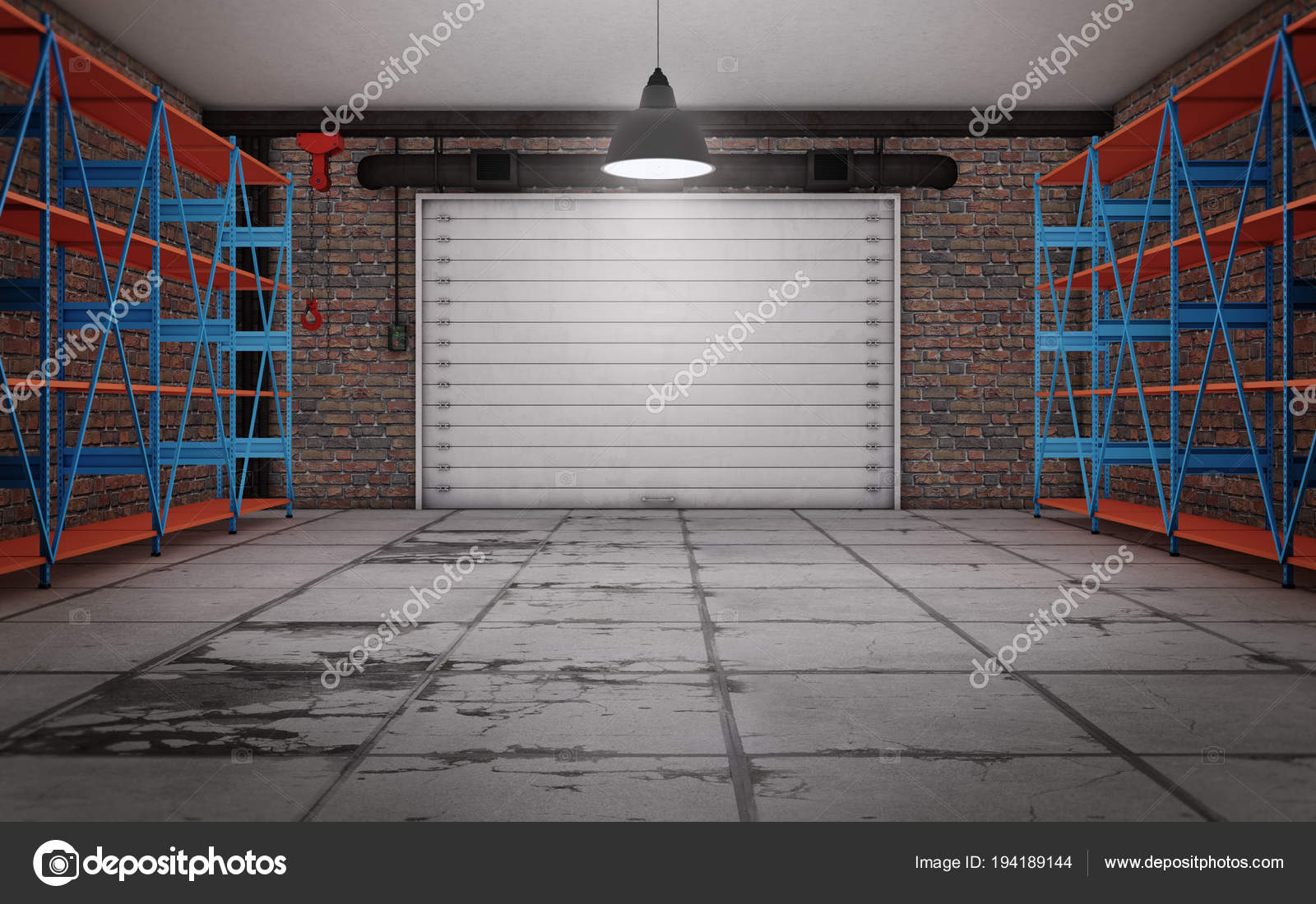 Empty Garage Wallpaper