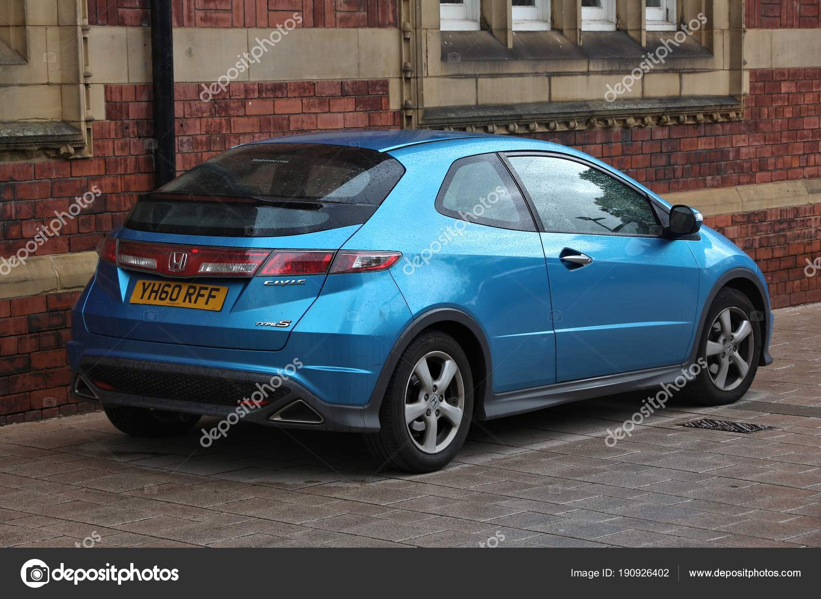 Honda Civic azul — Foto editorial de stock #190926402 ©tupungato