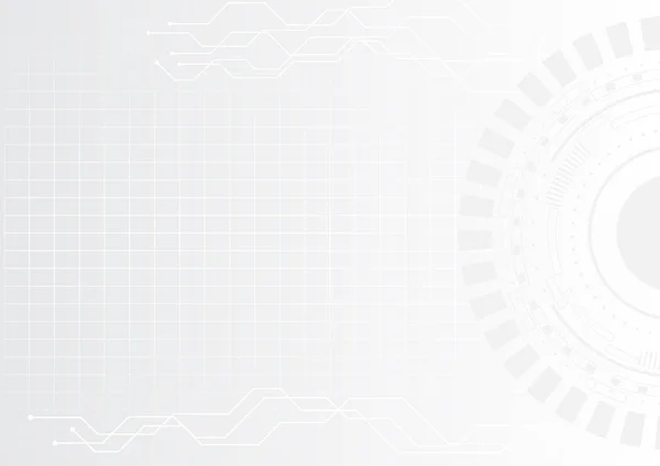 Abstract white technology background vector illustration - Stock Image ...