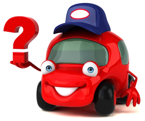 Fun car with question mark — Stock Photo © julos #147184895