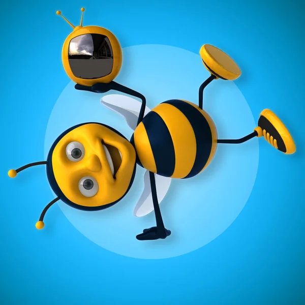 Bee holding question mark Stock Illustration by ©julos #121595338