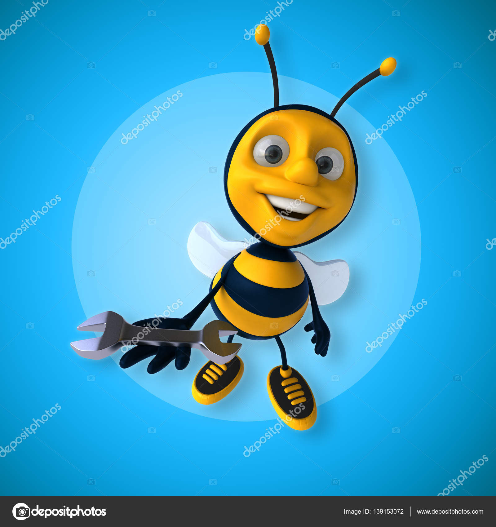 Herramienta de retención de personajes de dibujos animados Ilustración ...