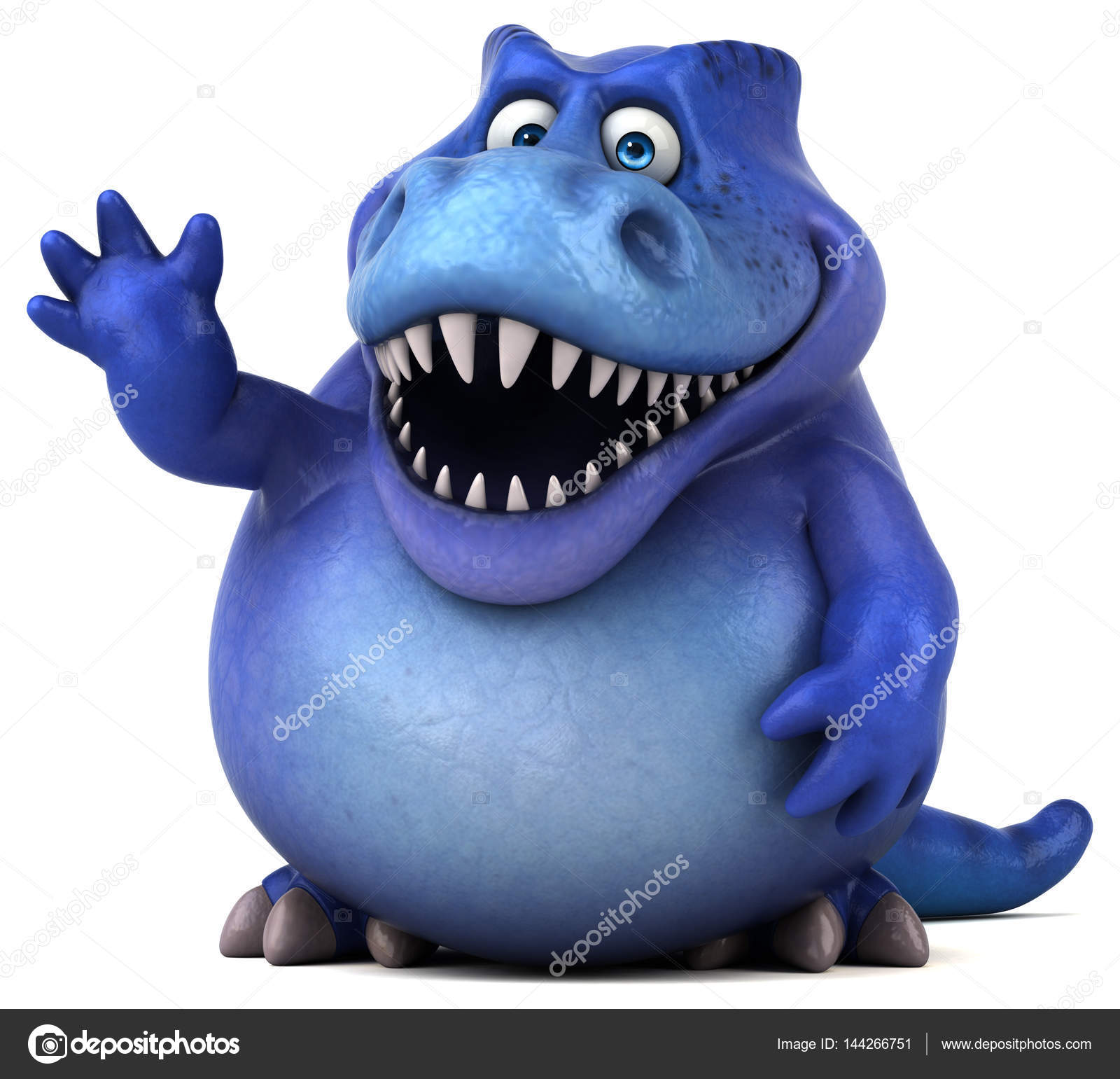 Fun dinosaur Illustration — Stock Photo © julos #144266751