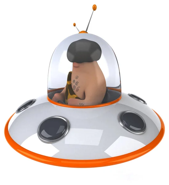Caveman in space ship — Stock Photo © julos #141018682