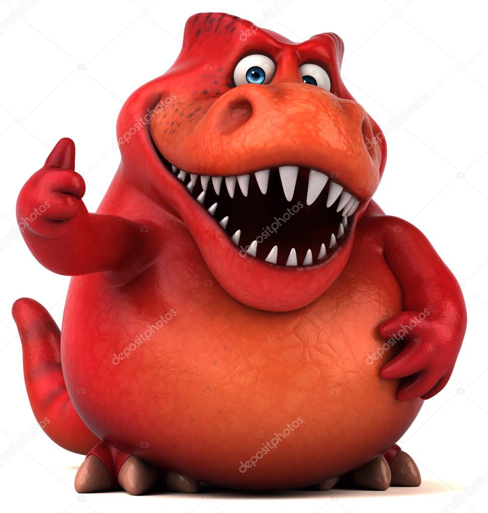 Fun dinosaur - Illustration — Stock Photo © julos #144927297