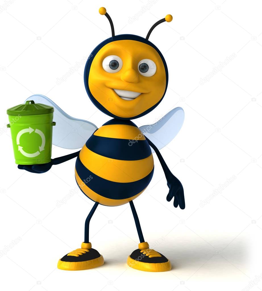 personaje de dibujos animados celebración de bin 2023