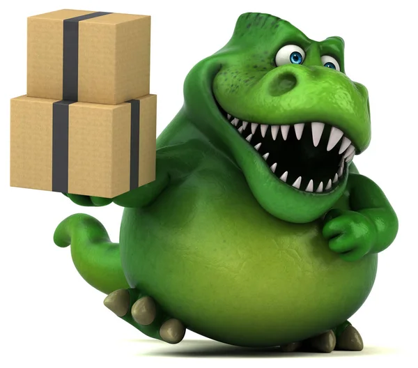 Fun Cartoon Character Boxes Illustration Stock Photo by ©julos 178845470