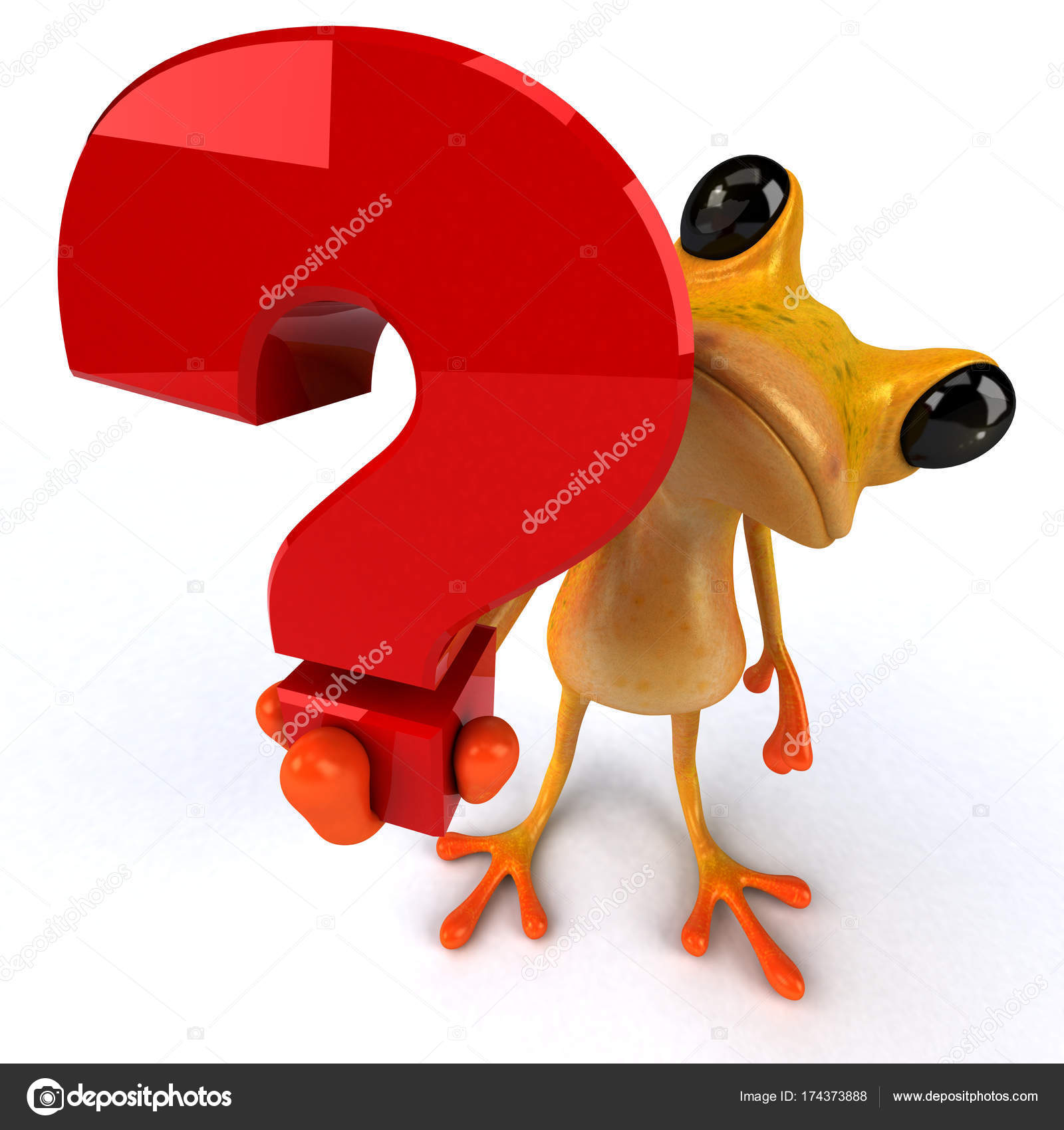 Any Questions Funny Cartoon