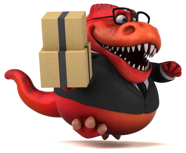 Fun Cartoon Character Boxes Illustration Stock Photo by ©julos 178845470