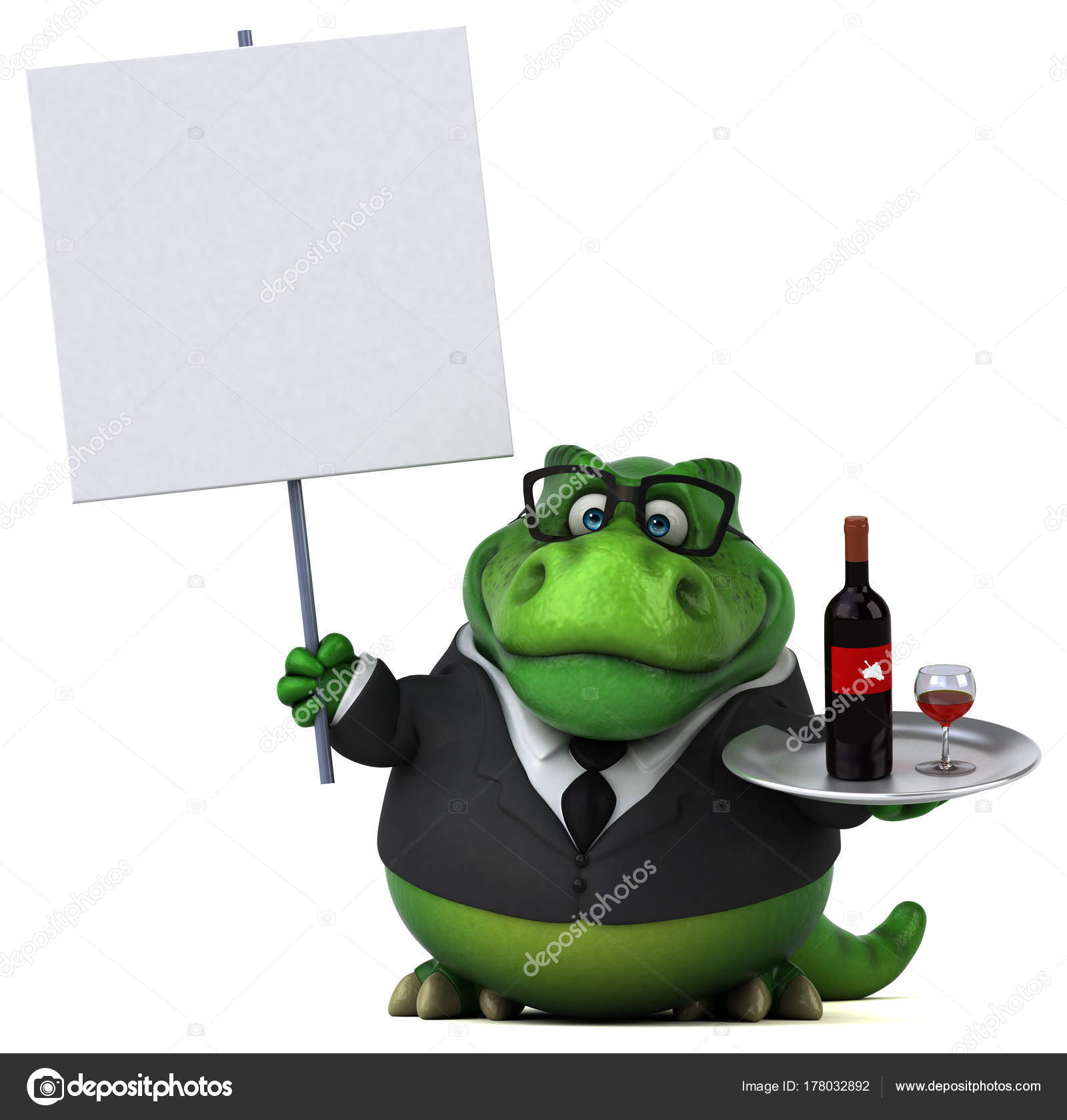 Fun Cartoon Character Wine Illustration Stock Illustration by ©julos ...