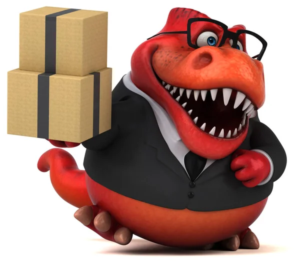 Fun Cartoon Character Boxes Illustration Stock Photo by ©julos 178845470