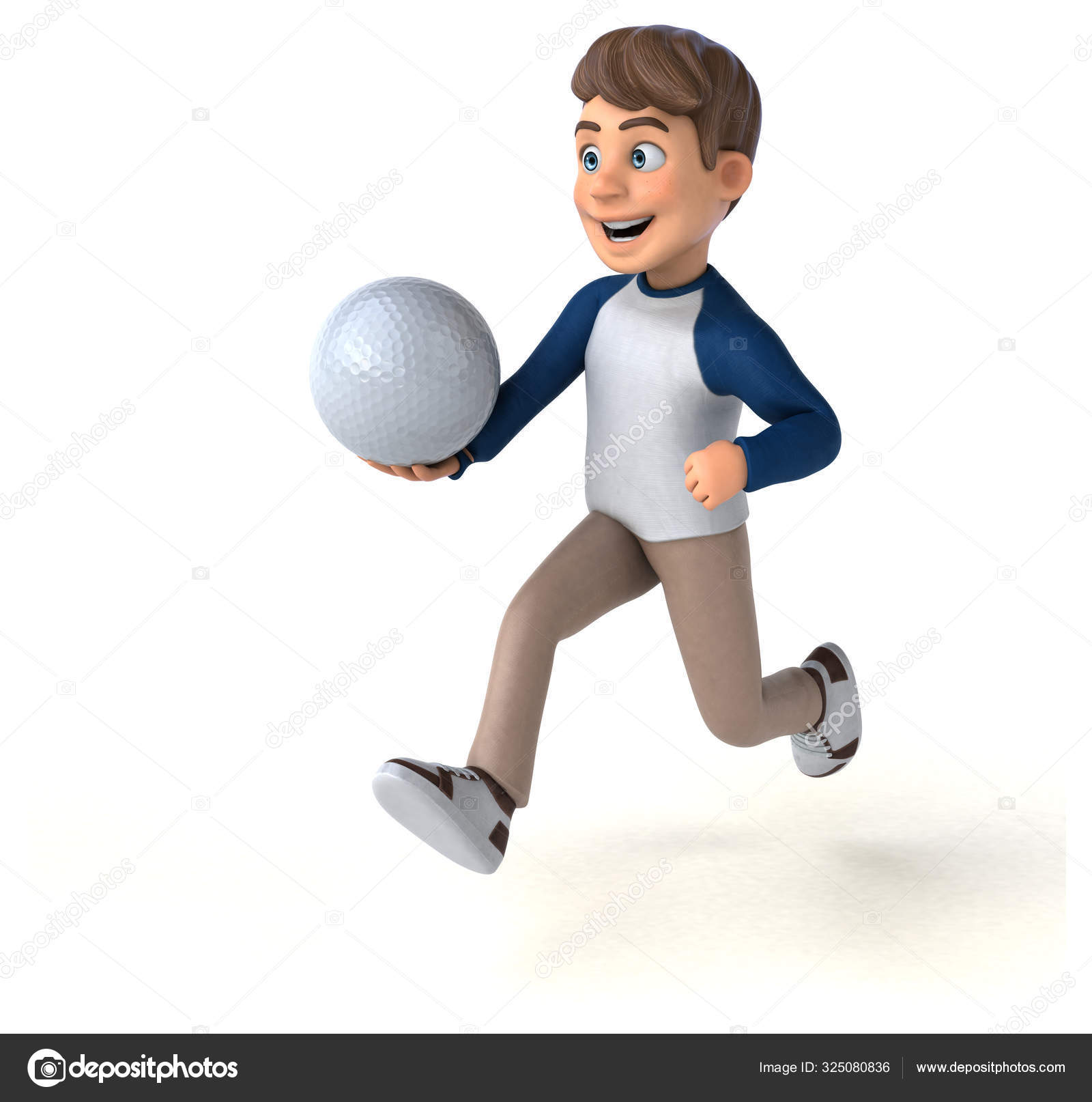 Cartoon Character Ball — Stock Photo © julos #325080836
