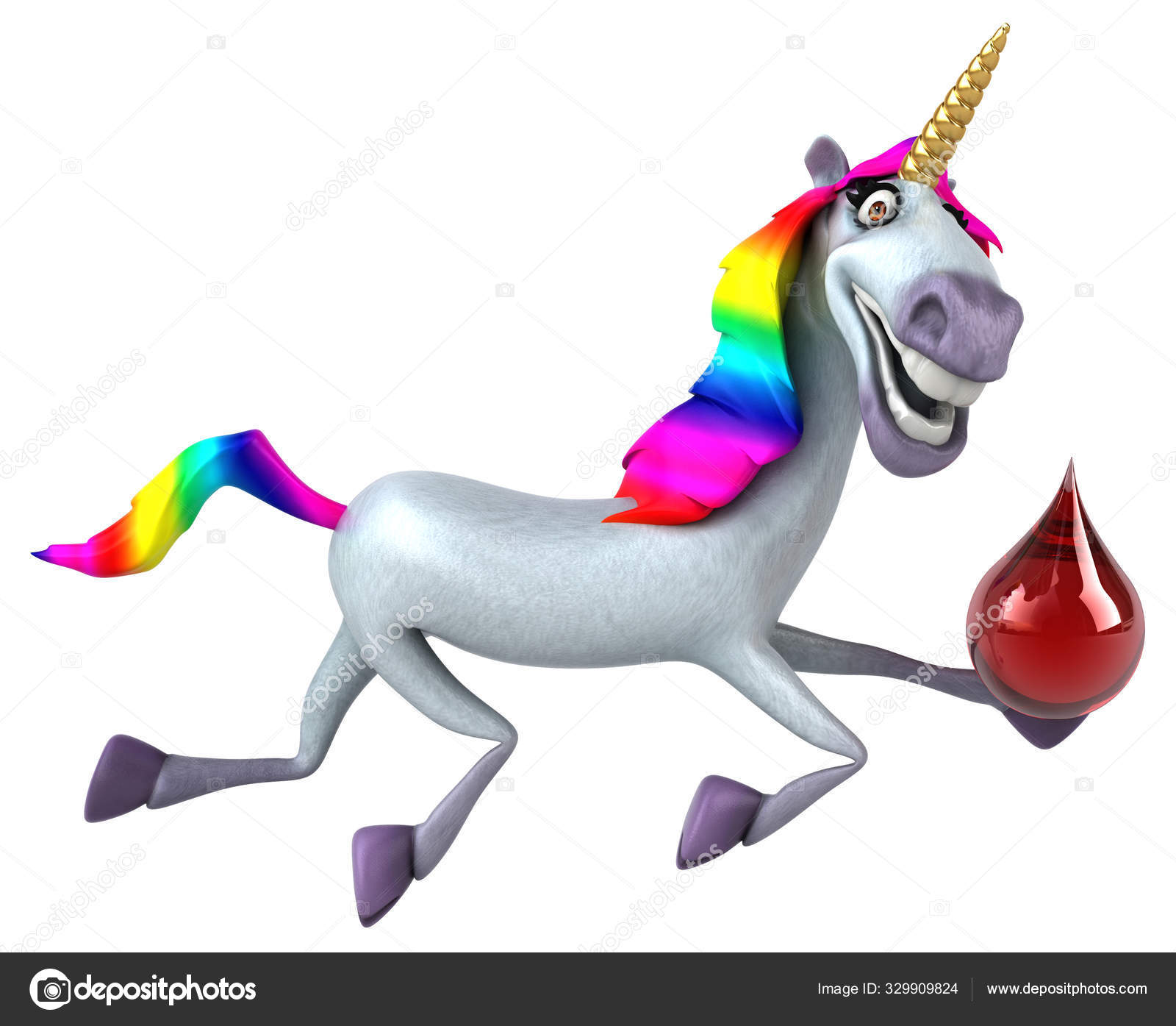 Fun Cartoon Character Drop Illustration Stock Illustration by ©julos ...