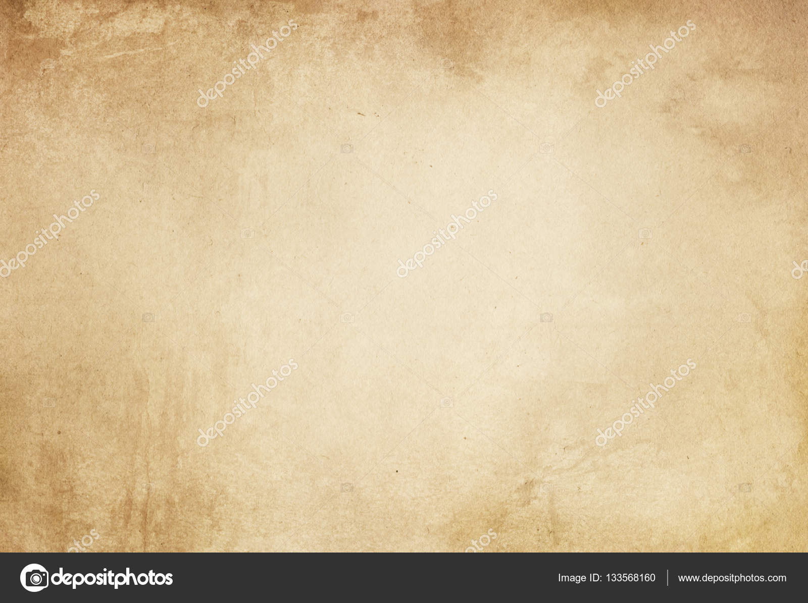 Old yellowed and stained paper texture. — Stock Photo © ke77kz #133568160