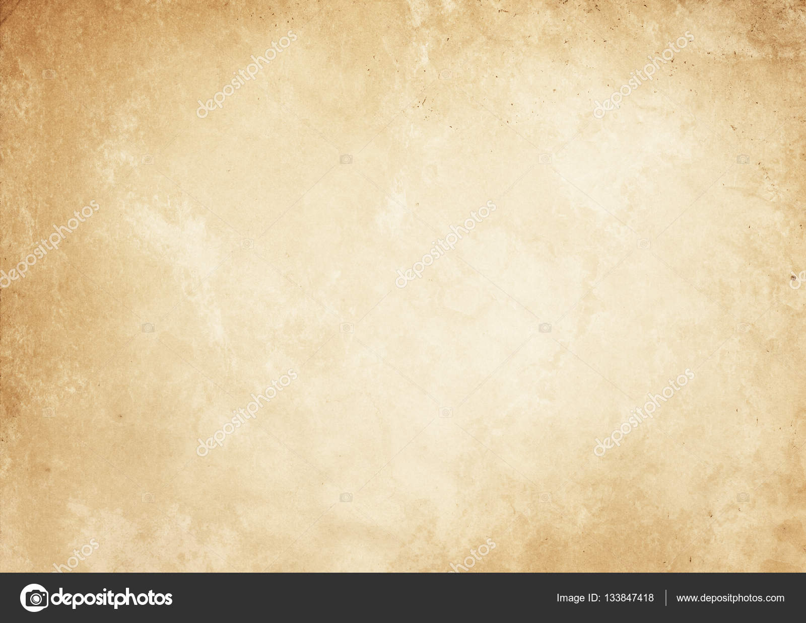 Old yellowed and spotted paper texture. Stock Photo by ©ke77kz 133847418