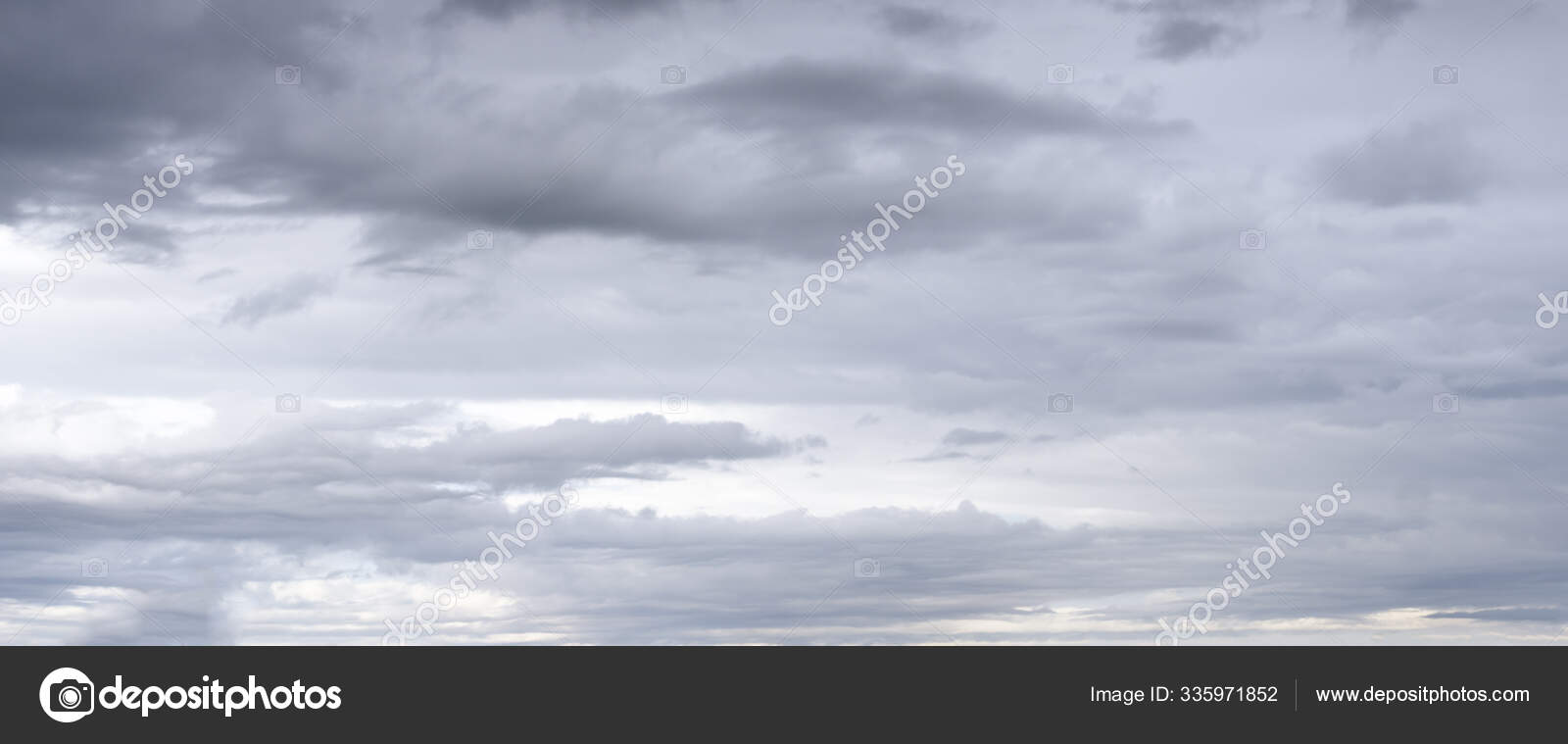 Overcast sky background with clouds Stock Photo by ©wildman 335971852