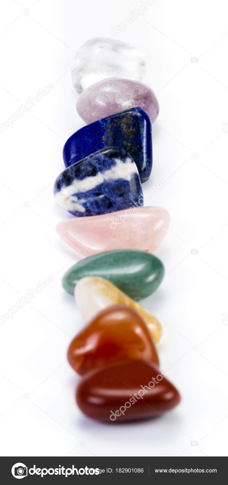 Chakra balancing stones — Stock Photo © wollertz #182901086