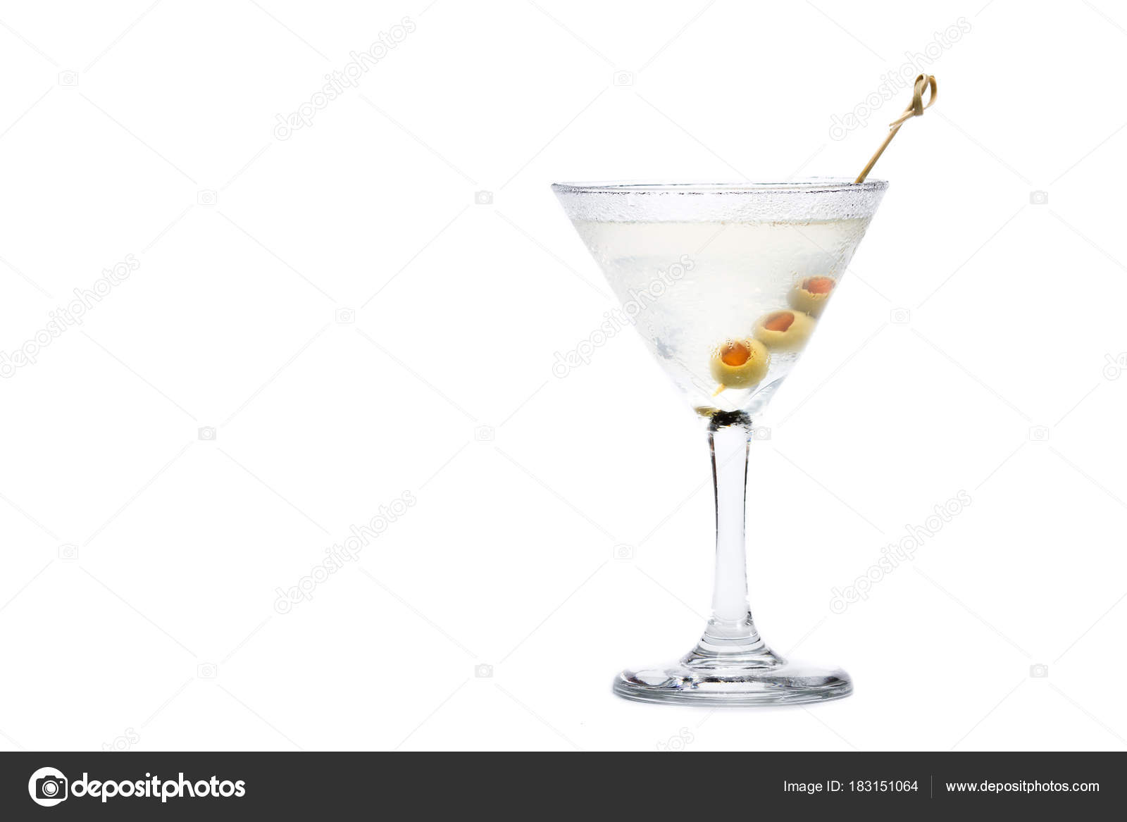 Classic martini with olives Stock Photo by ©wollertz 183151064