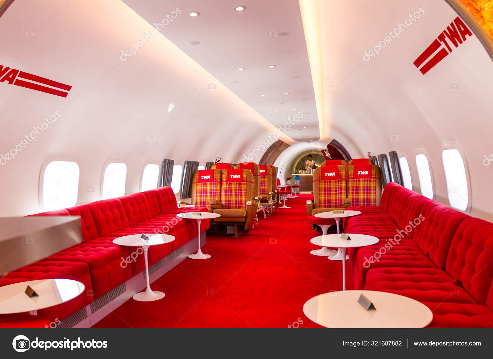 Lockheed Super Constellation Interior