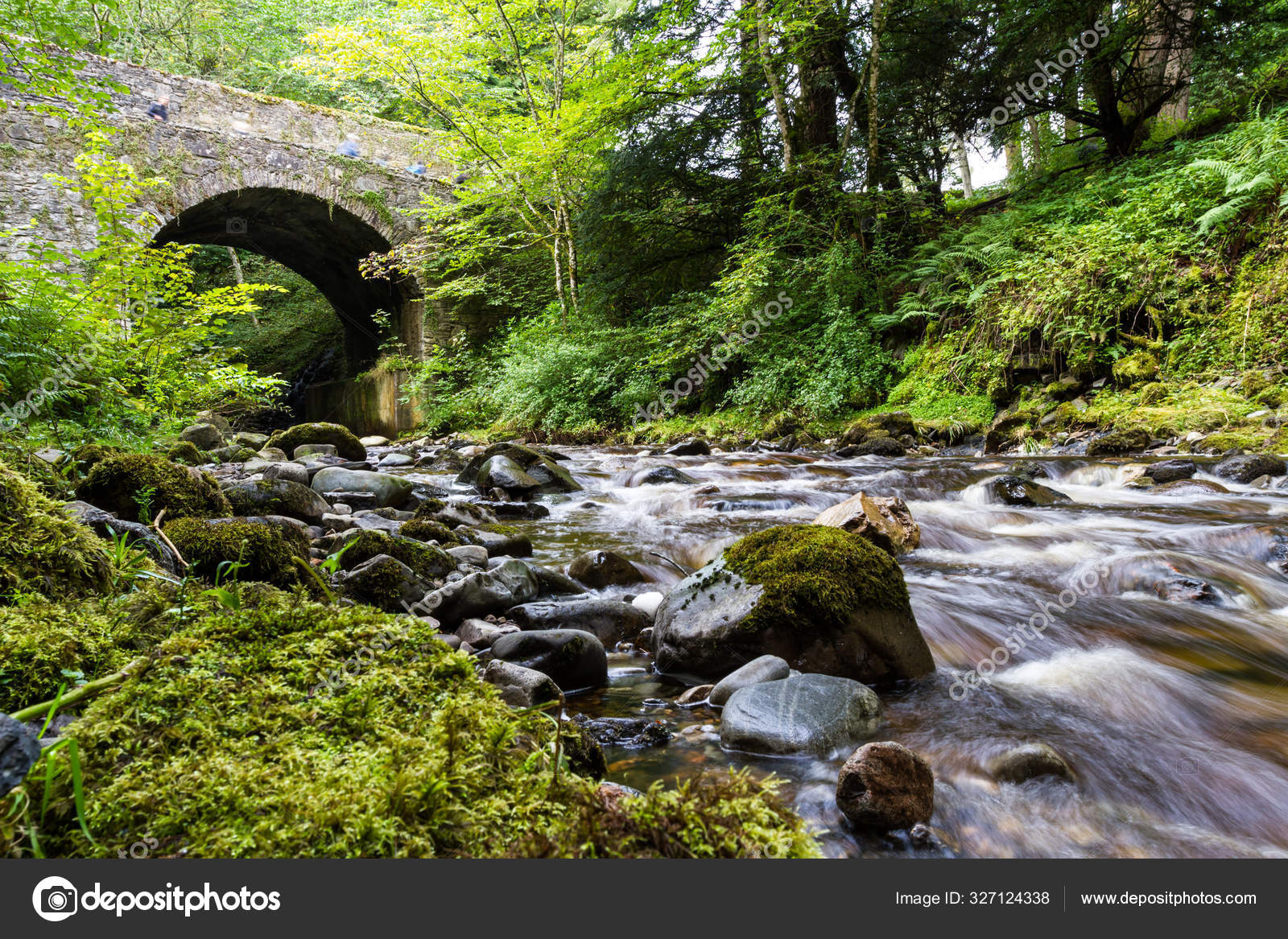Banvie Burn in the Scottish Highlands Stock Photo by ©wollertz 327124338