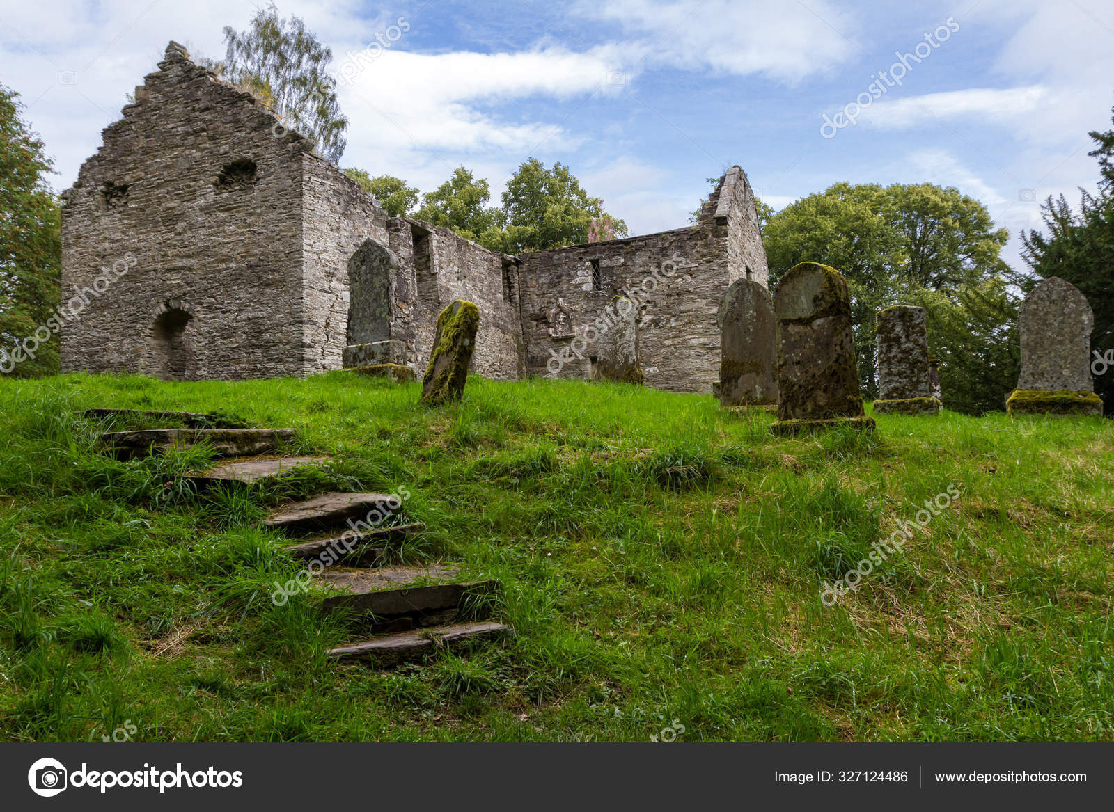 St Bride's Kirk — Stock Photo © wollertz #327124486