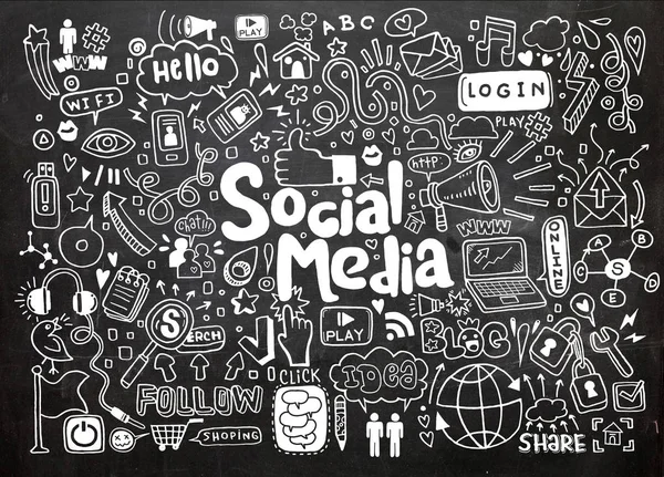 Vector line art Doodle cartoon set of objects and symbols on the Stock ...