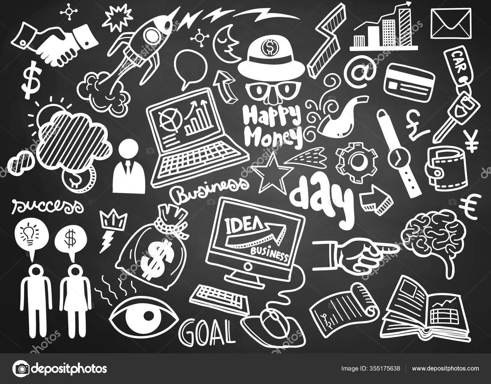 Hand Drawn Business Background Business Idea Doodles Icons Doodles ... Hand Drawn Business Background Business Idea Doodles Icons Doodles ...