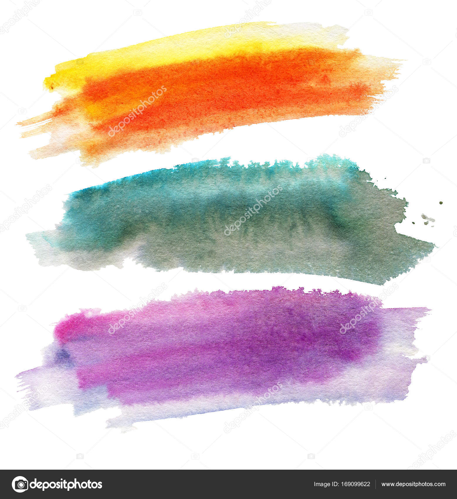 Three watercolor spots — Stock Photo © tiff20 #169099622