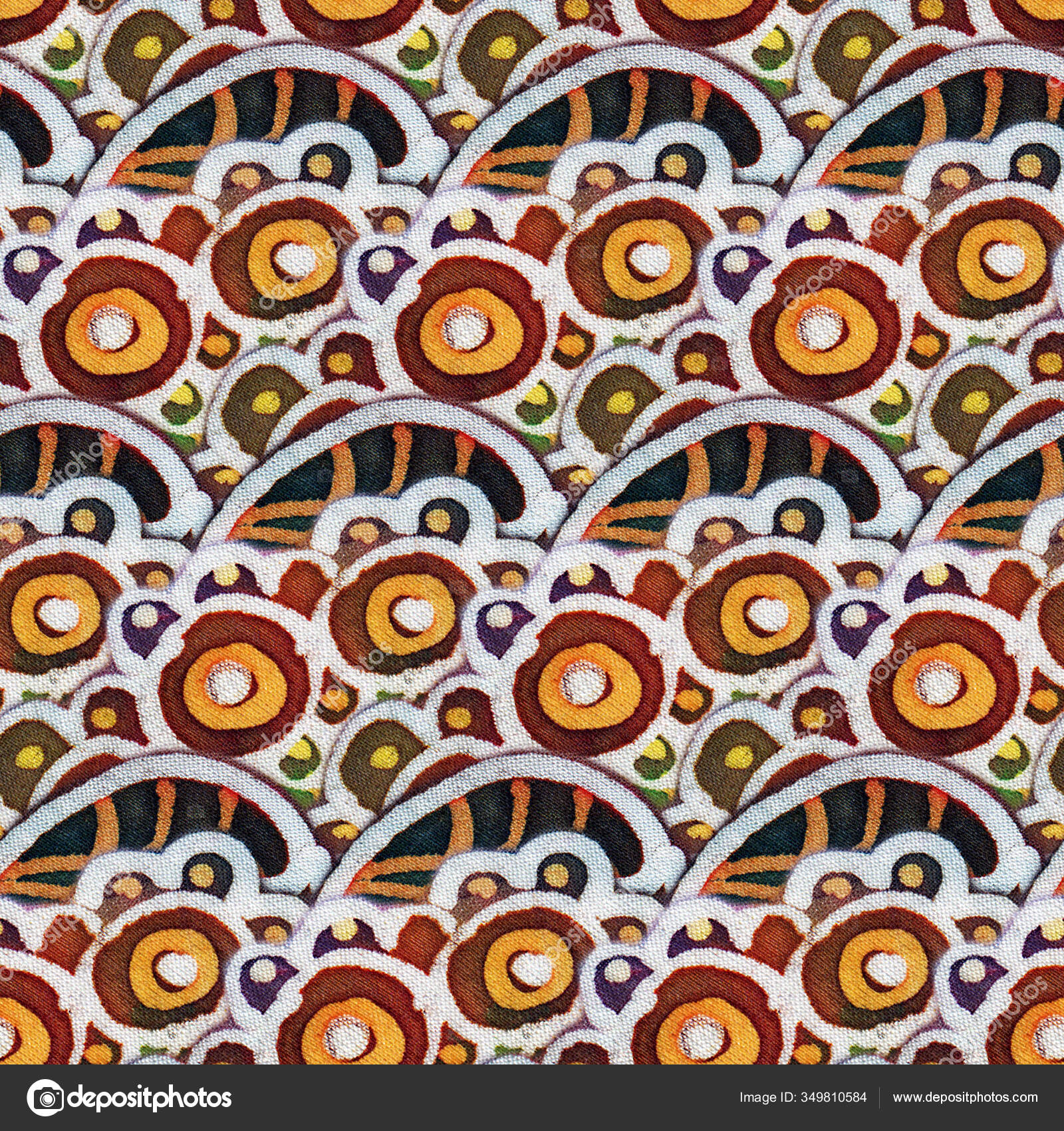 Intricate Batik Pattern Texture Fabric Seamless Pattern Hand Drawn ...