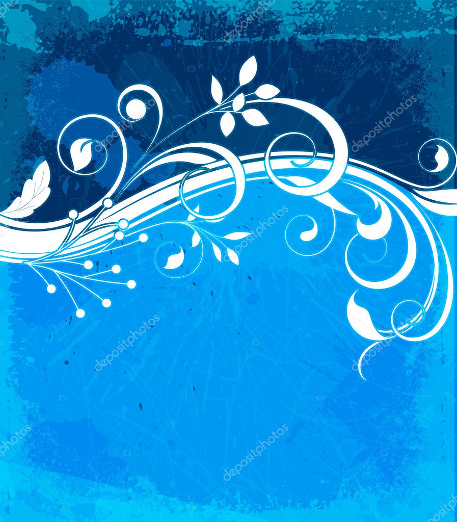 Vintage Flourish Template Design Stock Vector by ©baavli 125473636