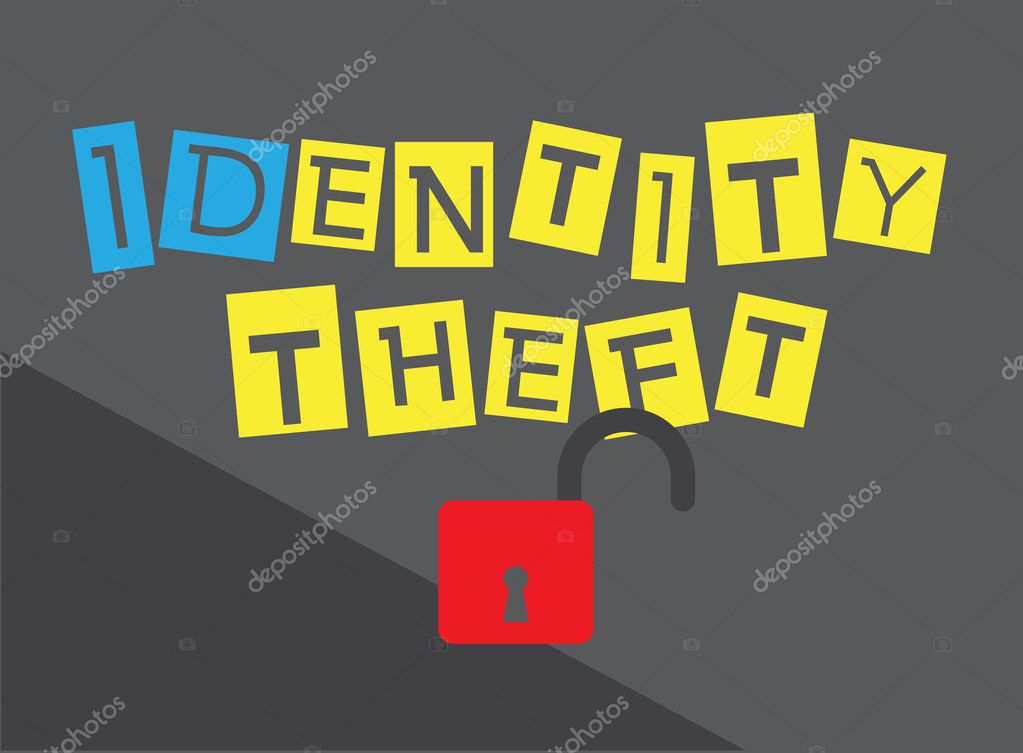 Protect Your Identity from Theft Vector Concept Stock Vector Image by ...
