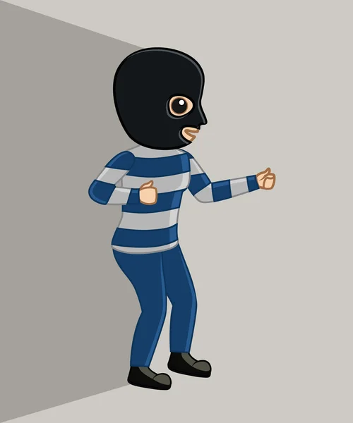 Robber in mask Stock Vector Image by ©zubada #133265230