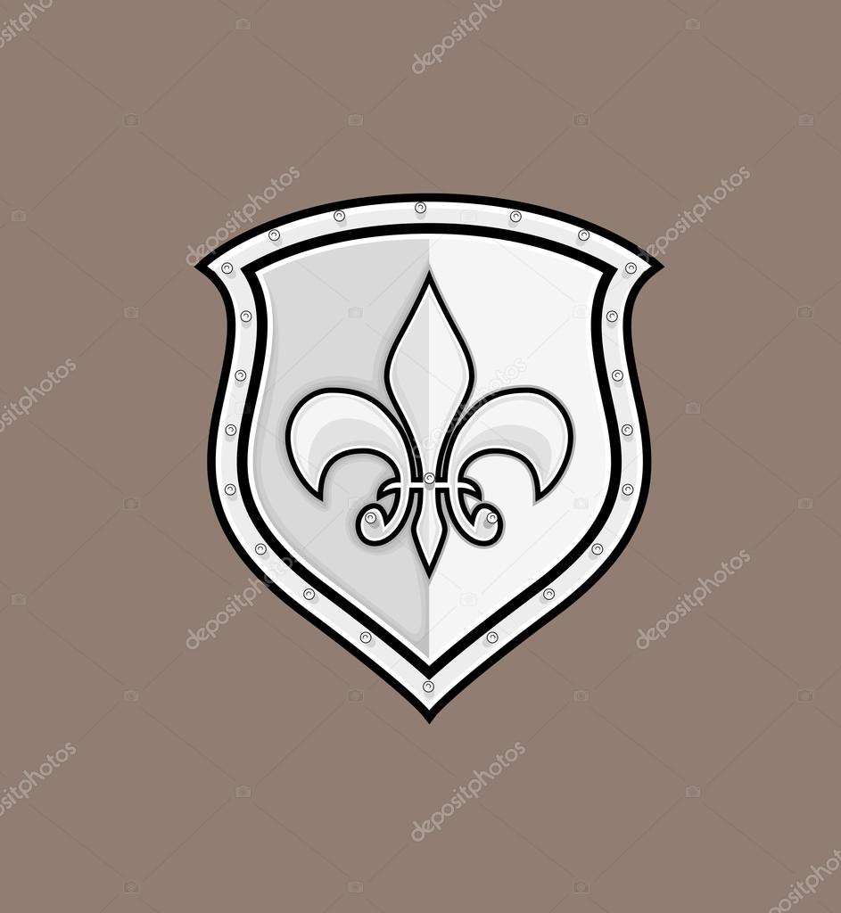 Vintage Shield Vector Stock Vector by ©baavli 127090704