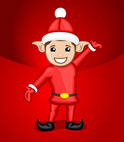 Dancing christmas elf Vector Art Stock Images | Depositphotos