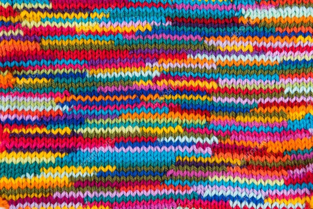 Striped colorful wool texture — Stock Photo © dedukh #126625374