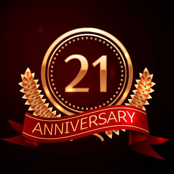 21 years anniversary Stock Vectors, Royalty Free 21 years anniversary ...